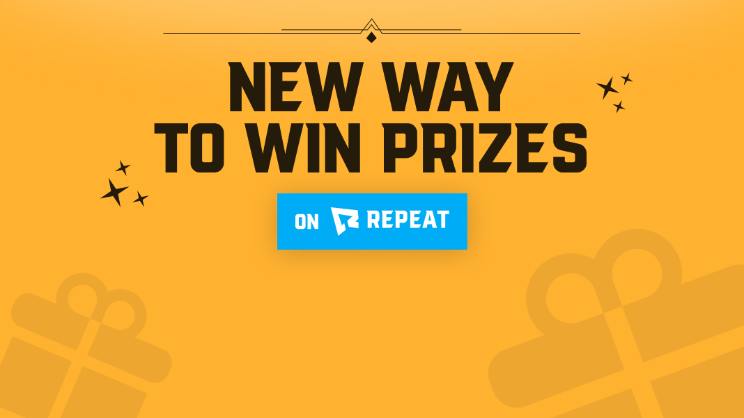 New way to win prizes - Repeat