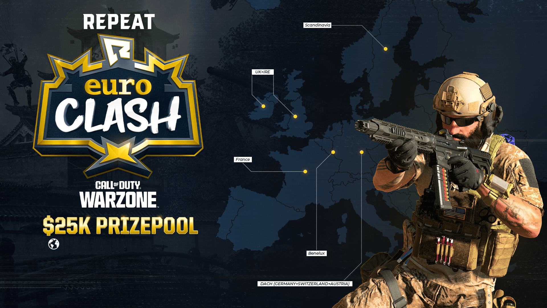 Prove You're The Best In Euro Clash Warzone Tournaments