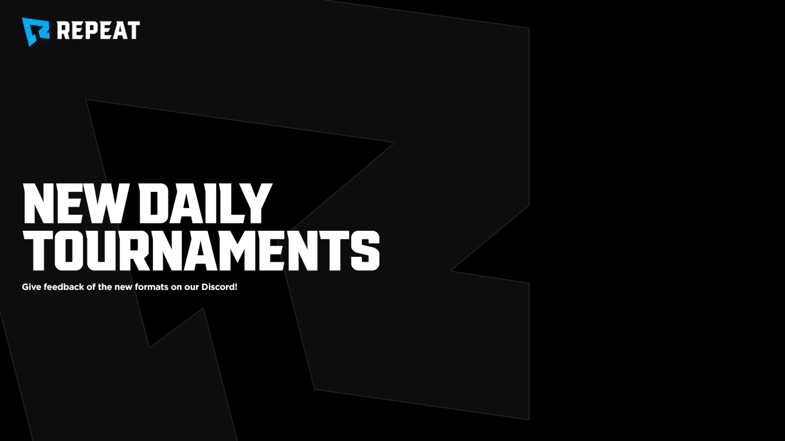 Repeat Daily Tournaments Receive Programming Update - Repeat.gg